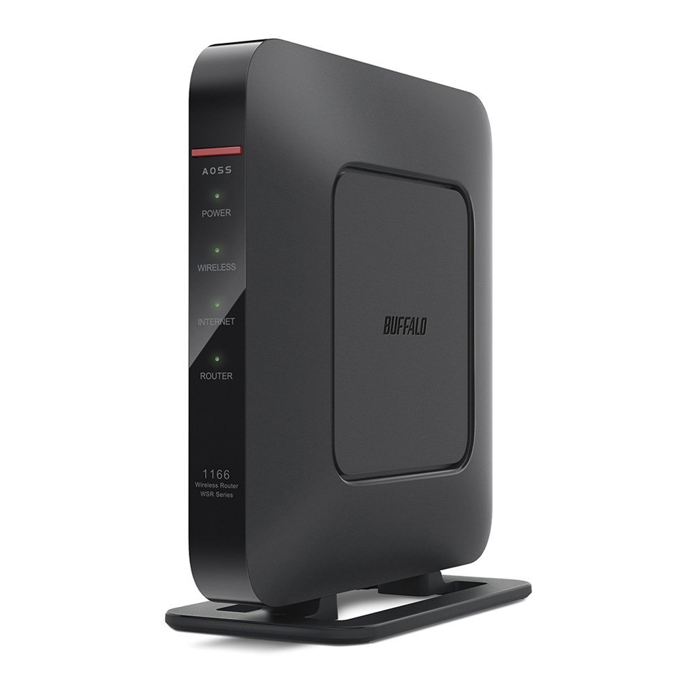 BUFFALO(バッファロー)の 無線LAN親機 Wi-Fiルーター エアステーション Giga ビームフォーミング対応 866 ...