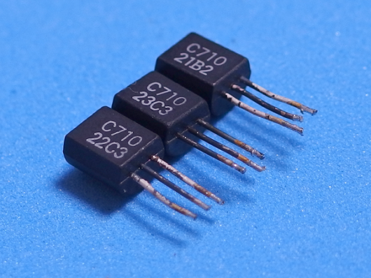 SONYのラジオ(TR-4150)とトランジスタ(2SC710,2SC1363)の互換品への交換 – ハードディスクメンテナンス