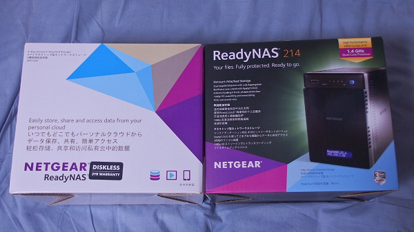 [NETGEAR] ReadyNAS 214(RN214)を購入した件 [8TB×4台] – ハードディスクメンテナンス