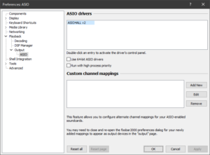 WASAPI(排他モード)とASIOで高音質を目指す！ – ハードディスクメンテナンス